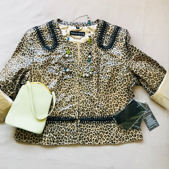 Pamela McCoy | Jackets & Coats | Pamela Mccoy Genuine Leather Jacket ...